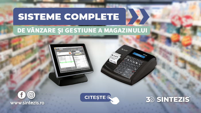 Sisteme complete de vânzare și gestiune pentru magazine - Sintezis